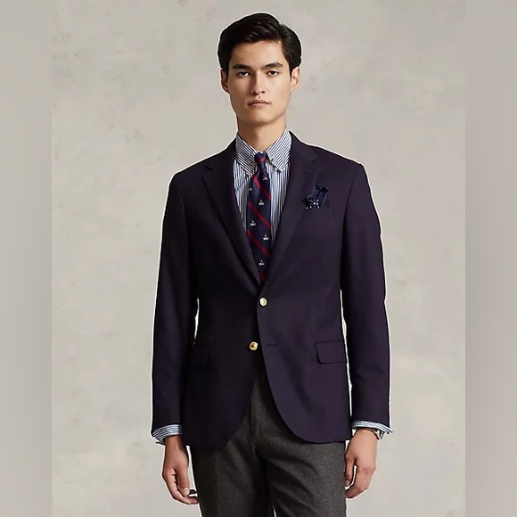 Polo Ralph Lauren | Suits & Blazers | Polo Ralph Lauren The Iconic Twobutton Blazer Virgin Wool ...